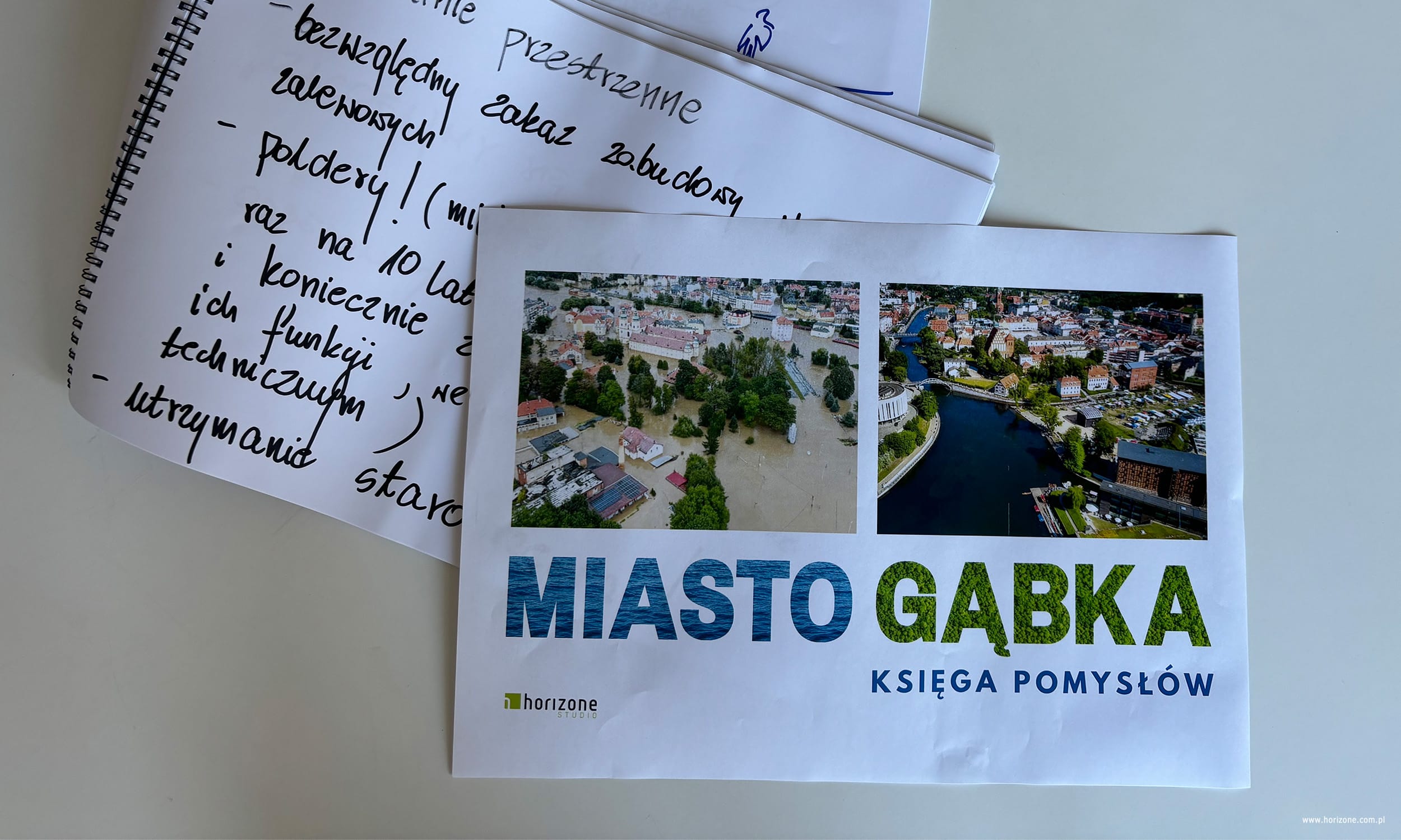 Miasto Gąbka - Księga pomysłów - Horizone Studio